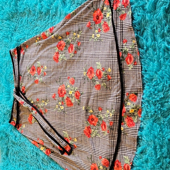 Faith and Joy | Skirts | Faith And Joy Skirt With Roses | Poshmark